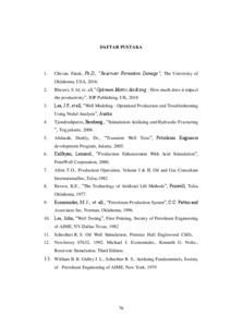 EVALUASI PELAKSANAAN STIMULASI MATRIX ACIDIZING AKIBAT ADANYA PROBLEM SCALE CaCO3 PADA SUMUR ABC ...